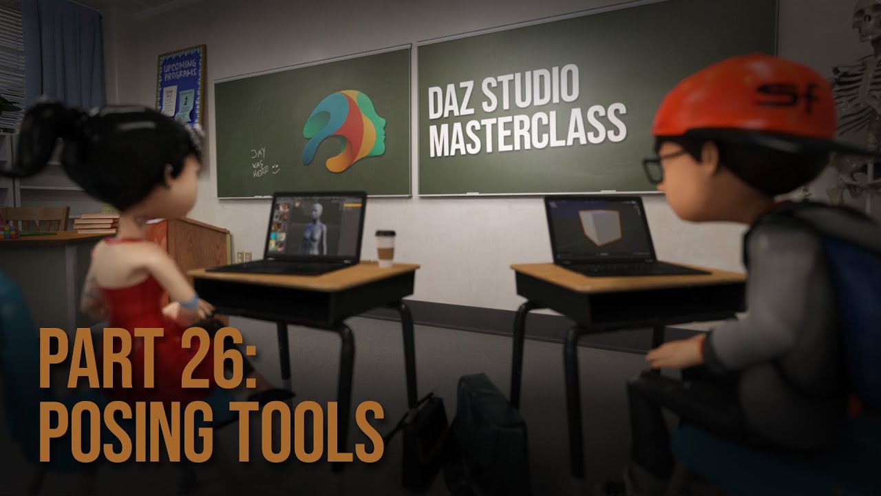 Posing Tools Overview - Daz Masterclass #26