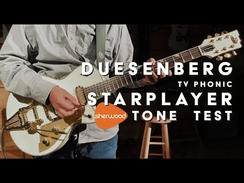 Duesenberg Starplayer TV Phonic Tone Test - Sherwood Music