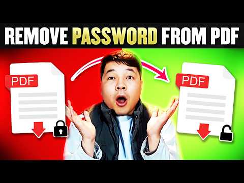 How to Remove Password from a PDF File – 2 Simple Ways (Fast & Free!)