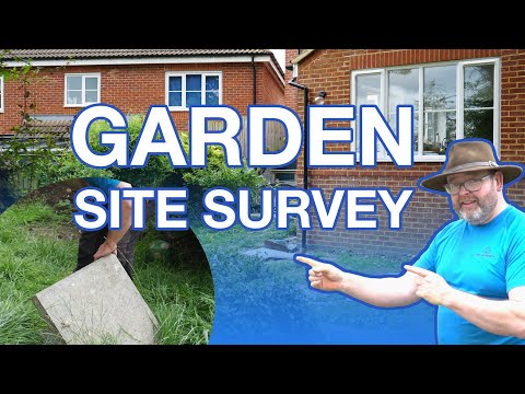 Garden Site Survey by Professional Landscaper
