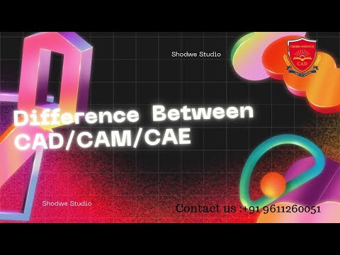 DIFFERENCE BETWEEN CAD/CAM/CAE