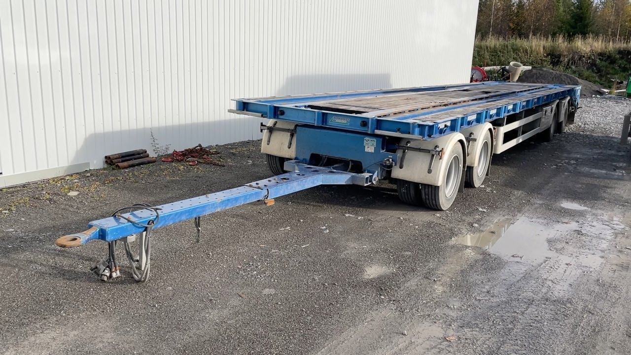 Maskintrailer/Kombivagn CMT PT 12-20, Berg, Klaravik auktion