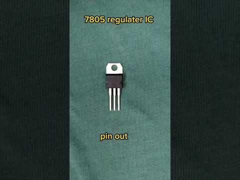 #electronic #7805 #ic #regulator #technology #pin out