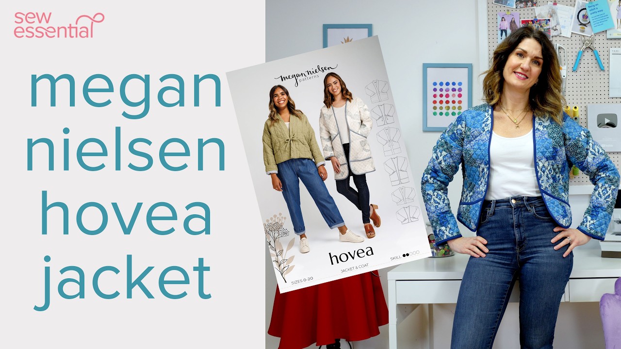My Latest Make - The Hovea Jacket by Megan Nielsen