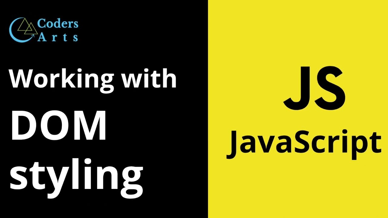 39.Working with DOM Styling | | JavaScript Tutorial for Beginners | Web Development