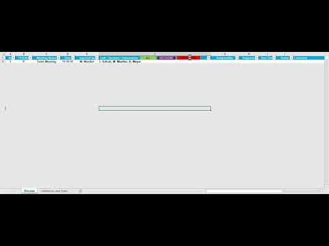 Meeting Minutes and Decision Log Explanation