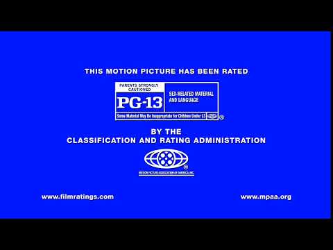 MPAA PG-13 rating [BLUE]