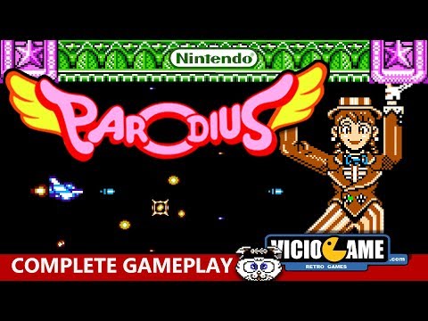 🎮 Parodius (Nintendo) Complete Gameplay – VICIOGAME