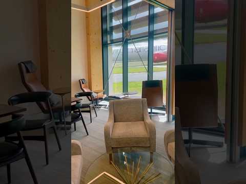 View from Aether private air terminal at Manchester airport #shorts
