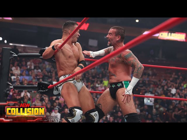 CM Punk mocks 69-year old WWE Hall of Famer on AEW Collision