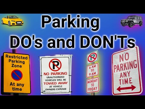 Illegal Stopping, Standing, and Parking are Prohibited in Parking #fyp #viral #school #driversed