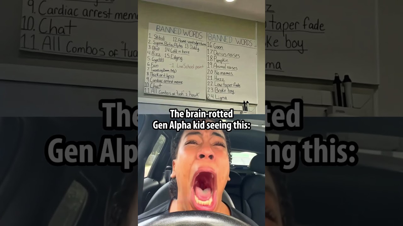 Gen alpha is doomed fr💀🙏