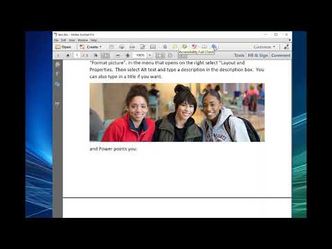 Using Alt Text in Word and PowerPoint