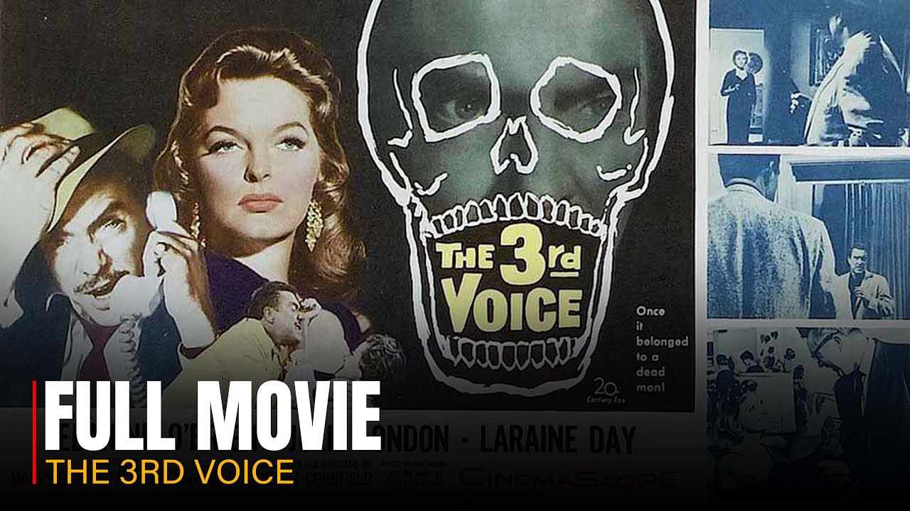 Full Movie - The 3rd Voice (1960) | Full Movie | Classic Film Noir Thriller