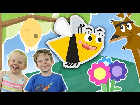 Why Do Bees Sting? | Learning Video For Kids | Toddler Fun Learning