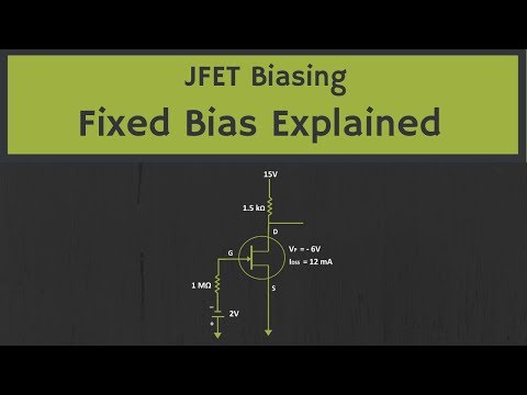 JFET Biasing: Fixed Bias Configuration Explained (with Solved Examples) Video Lecture - Crash ...