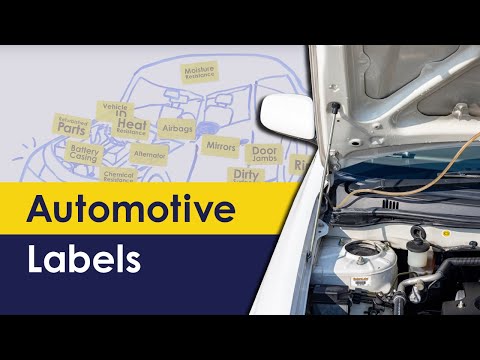 Automotive Labels | The Label Experts