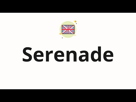 How to pronounce Serenade