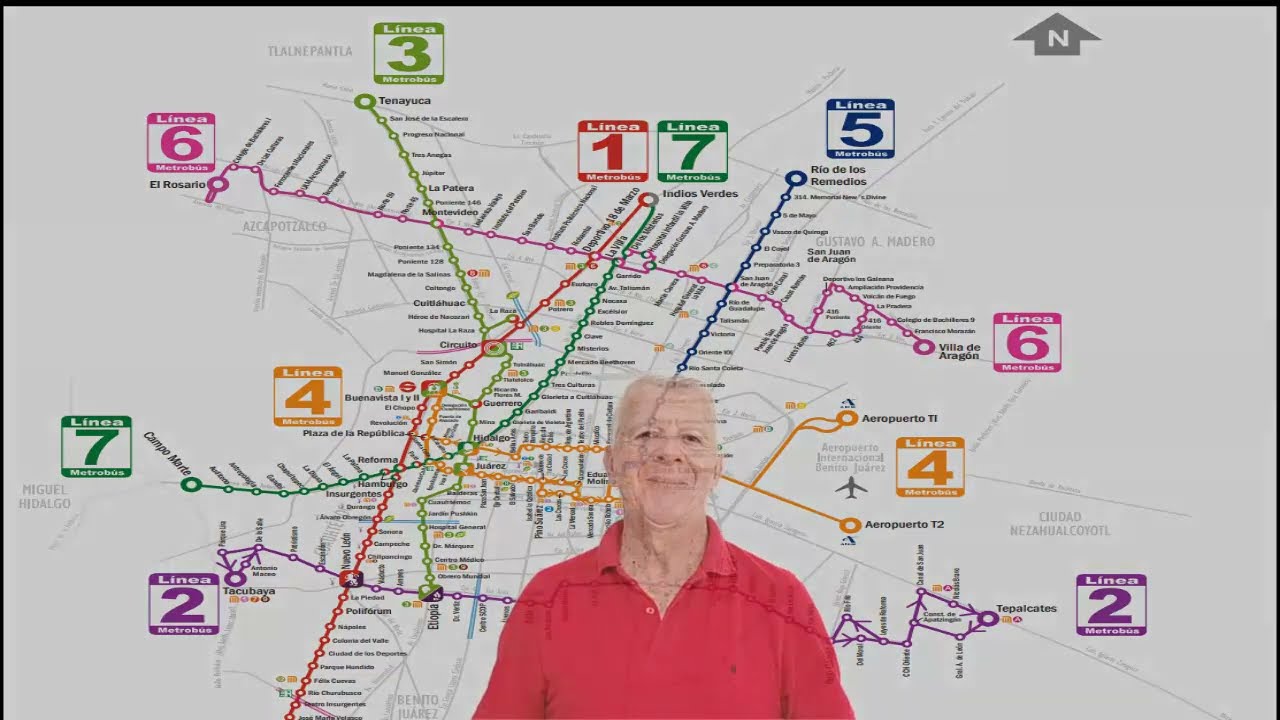 CURRENT MAP METROBUS 7 LINES