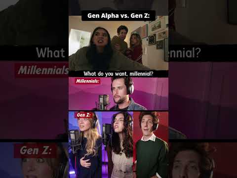 The ancient Millennials have some advice 👴🤣 Gen Z Villain song on our channel NOW!