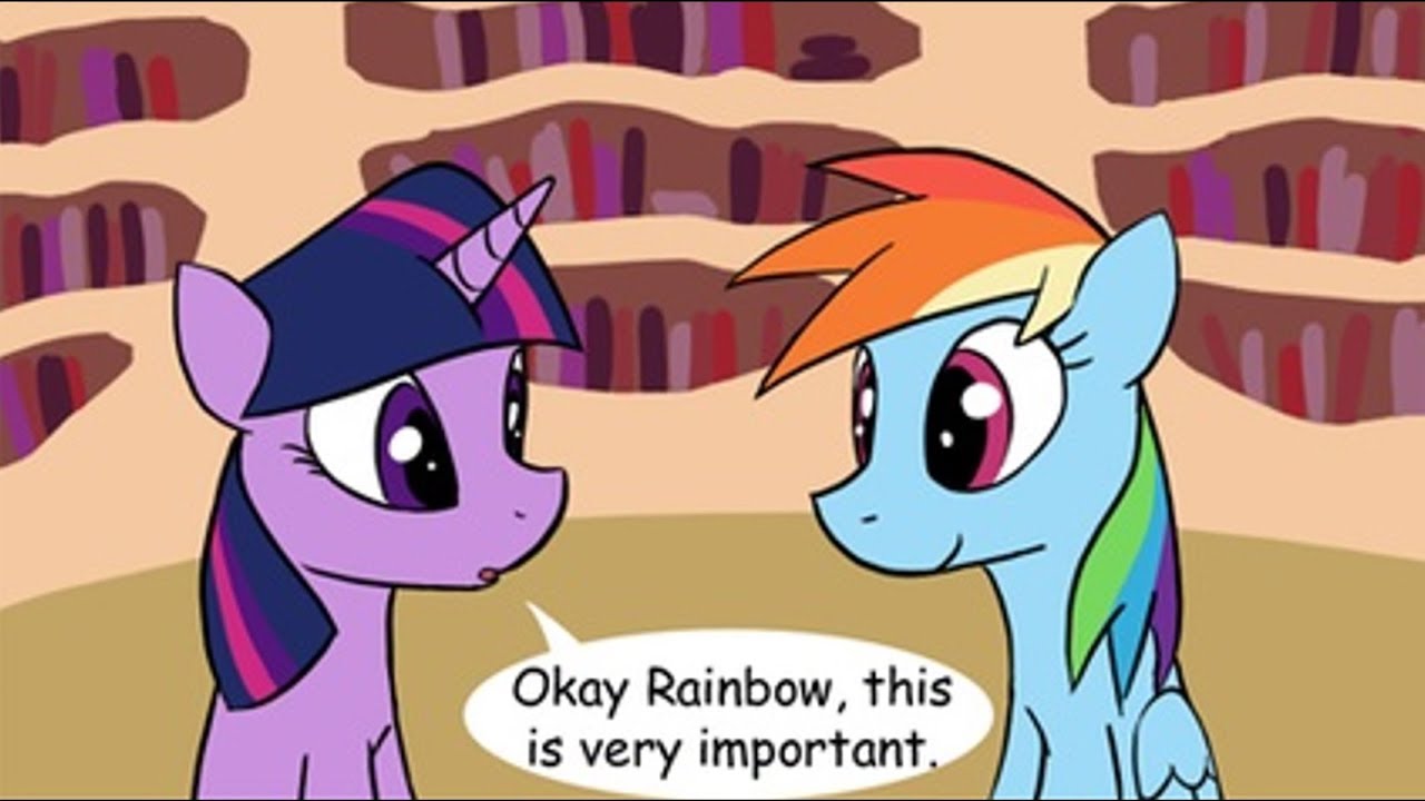 [MLP Comic Dub] Rainbow's World (comedy)