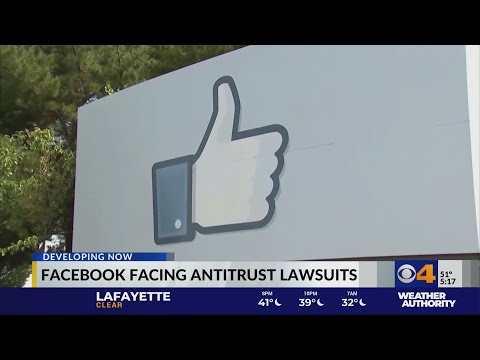 Facebook facing antitrust lawsuits