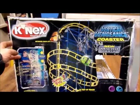 Now for sale on Ebay K'nex vertical vengeance roller coaster parts and pieces
