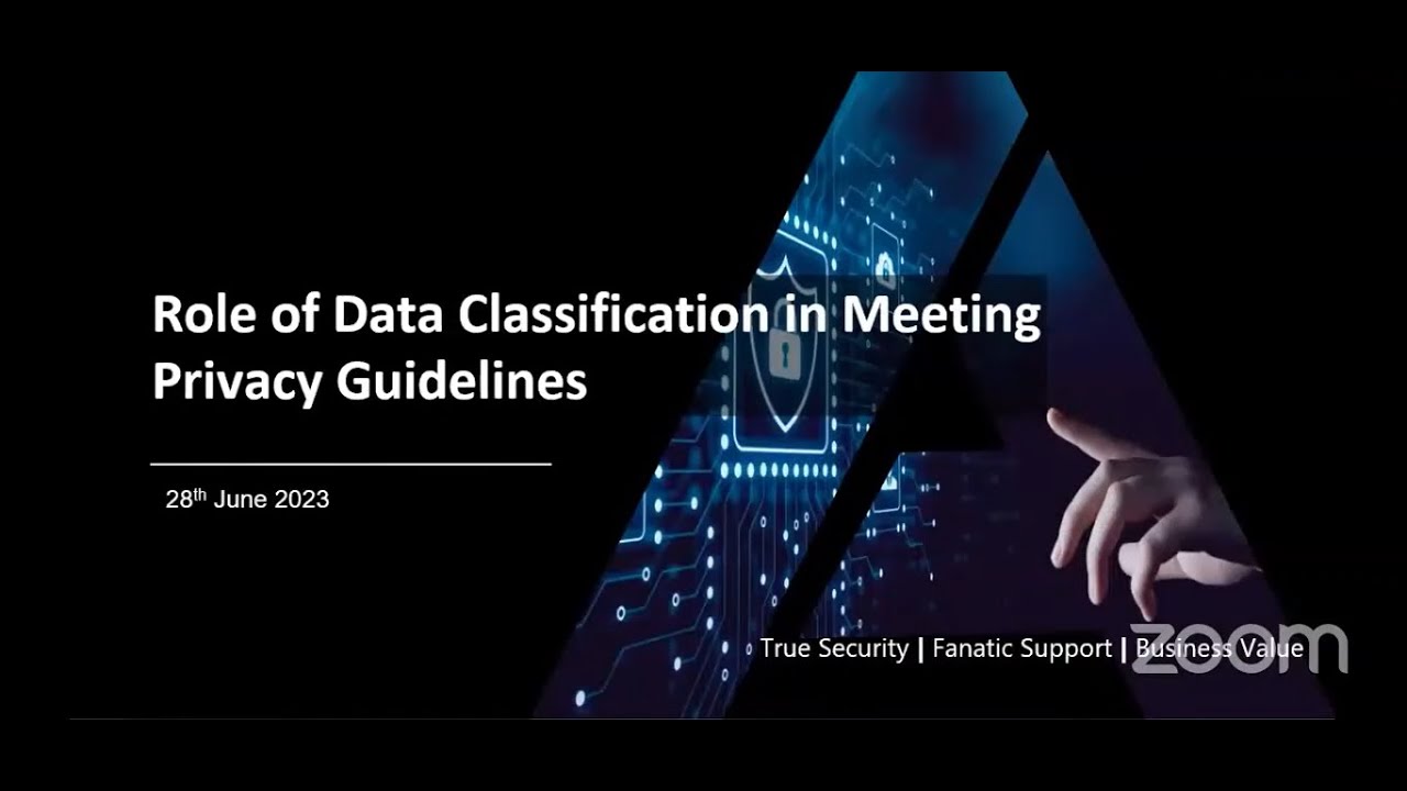 Role of Data Classification in Meeting Privacy Guidelines