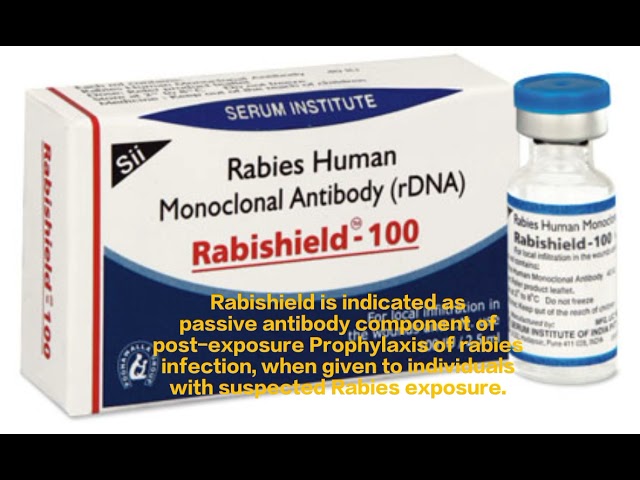 Pharmaceutical Vaccine - Rabishield Injection Rabies Human Monoclonal ...