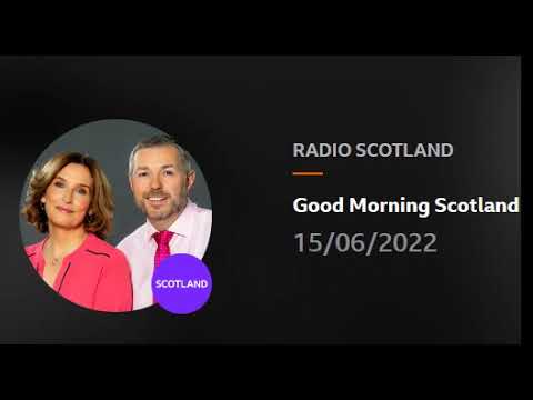 BBC Scotland presenters reading out anti-Indy newspaper front pages. Only one is pro-Indy.
