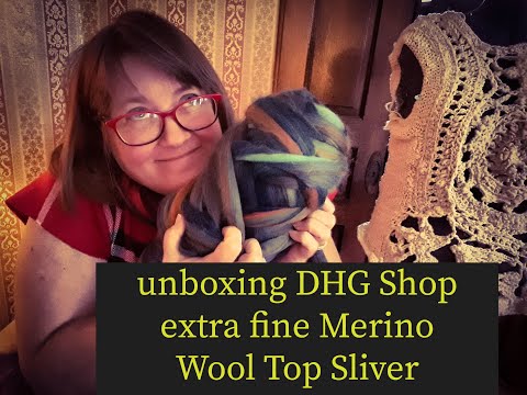 Unboxing of DHG SHOP Tempura collection extra fine Merino wool
