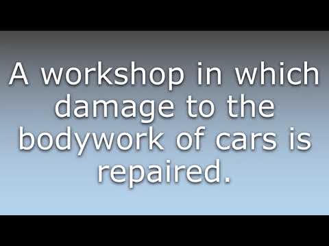 What does Body shop mean?