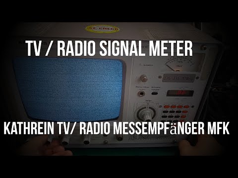Kathrein TV/ Radio signal meter Messempfänger MFK 53