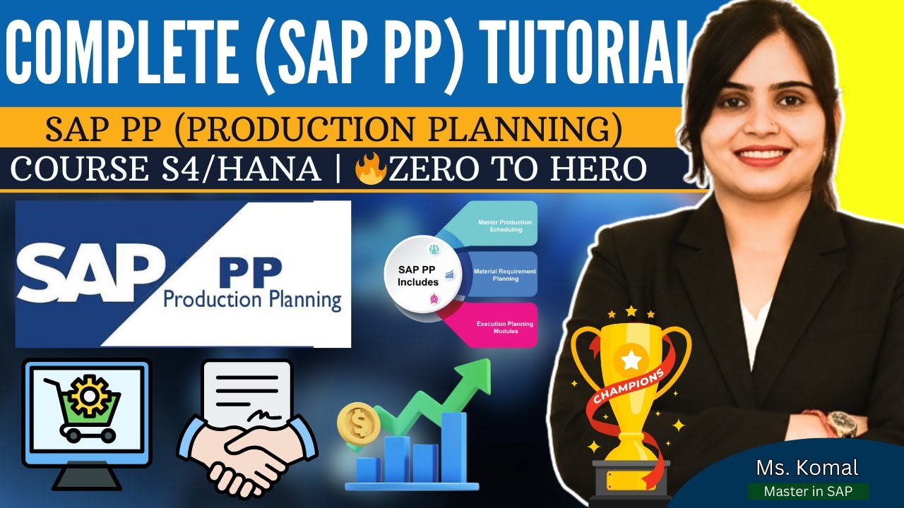 SAP PP Full Course in 2026 | 🔥Zero to Hero Production Planning Tutorial (S/4HANA)