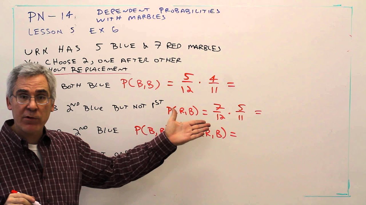 PN-14 Dependent Probabilities with Marbles