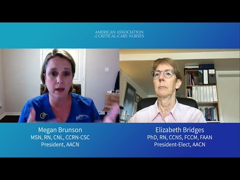 AACN President and President-Elect Talk About Everything From Bandannas to Advocacy for PPE