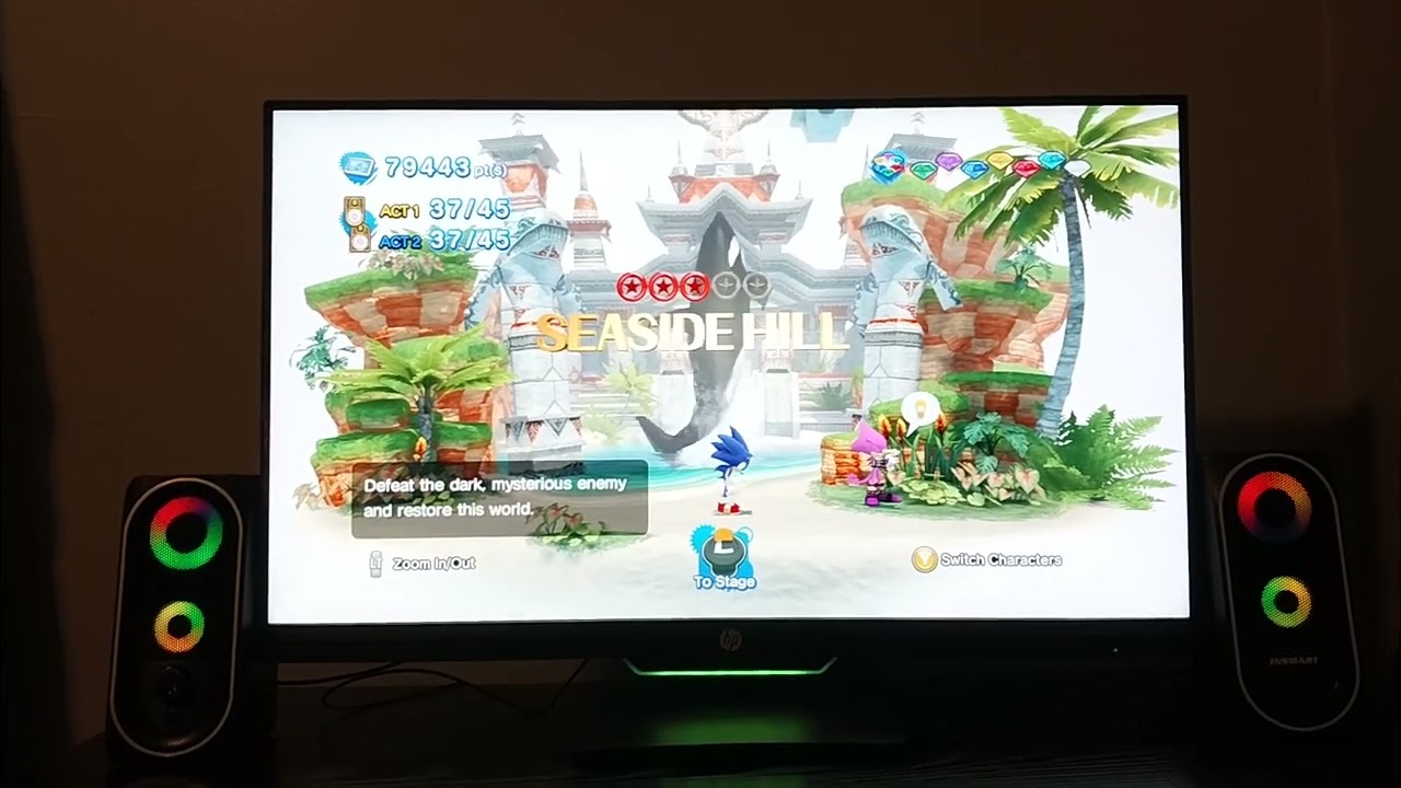 Sonic Generations 2011 - SEASIDE HILL Stage Wallpapers