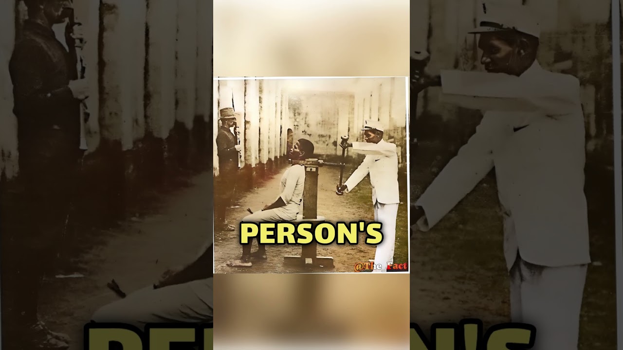 A strange means of execution in Africa