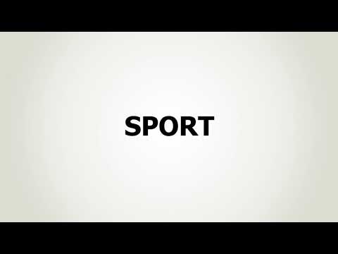 How to Pronounce Sport