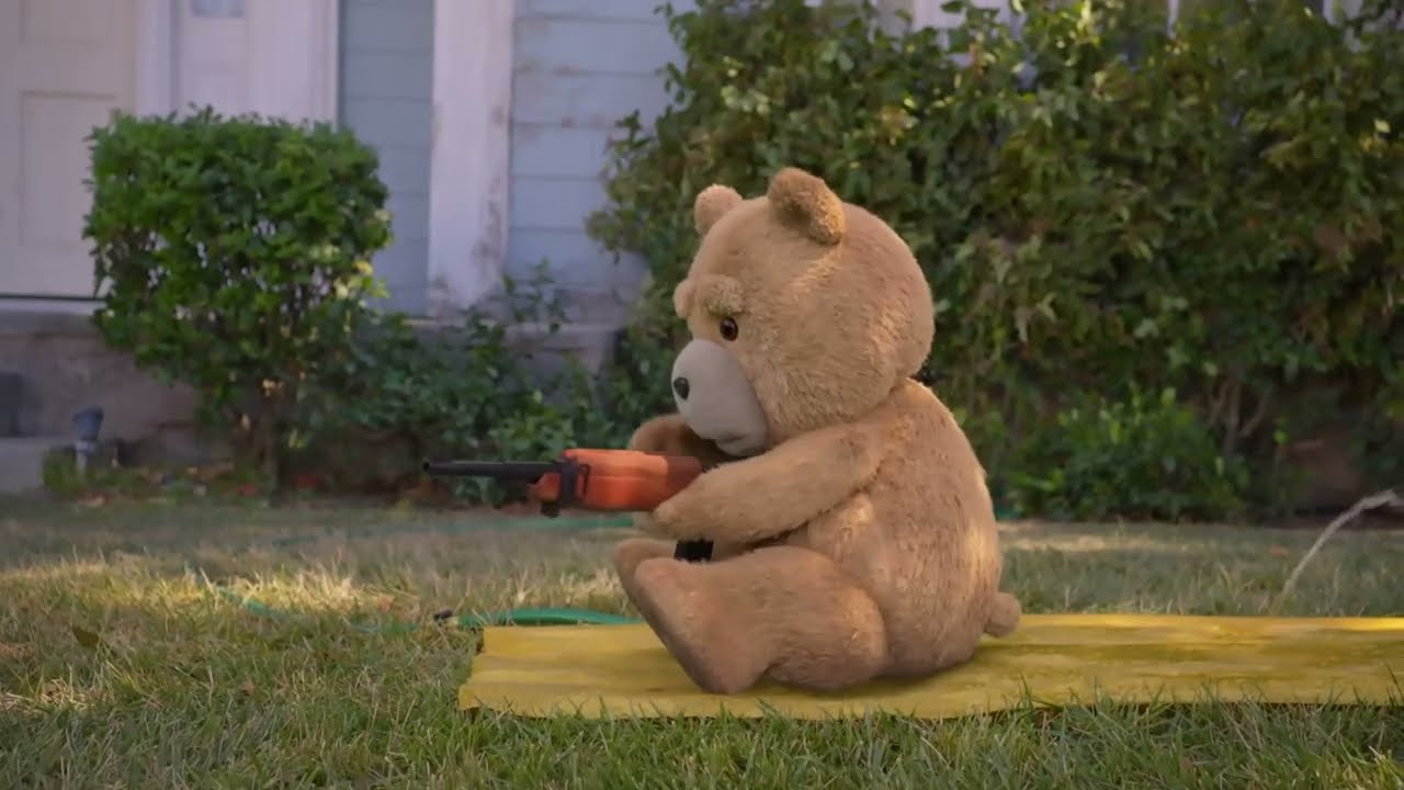 Ted Shoots The TV - Ted Tv Show