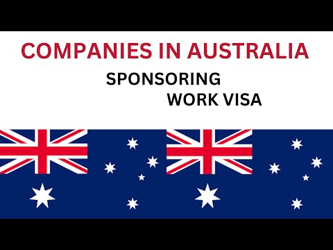 Top 5 Companies in Australia Sponsoring Work Visa 2025