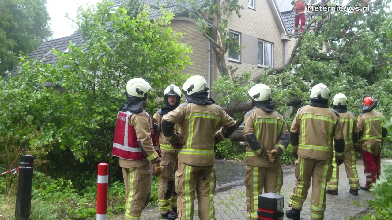 Storm Poly richt wat aan in het Noorden (Video)