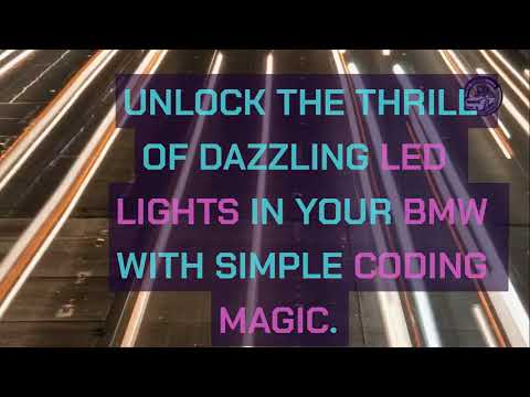 How to code LED lights in BMW using eSys