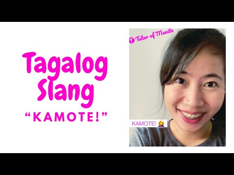 TAGALOG SLANG "KAMOTE" | FILIPINO LISTENING PRACTICE WITH TUTOR OF MANILA | 2023