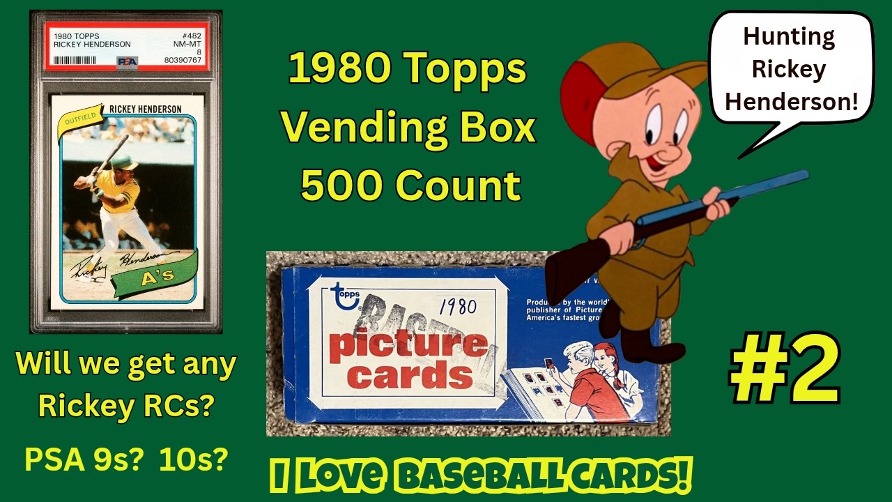 1980 Topps Baseball Vending Box Opening ! Part 2/5 - Let’s Get Fewer “Geese”