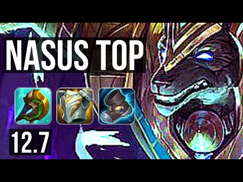 NASUS vs DARIUS (TOP) | 1.5M mastery, 700+ games, Rank 9 Nasus, 3/1/2 | NA Master | 12.7