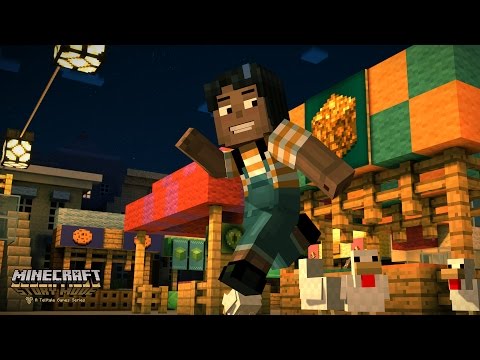 Minecraft Story Mode Walkthrough Part 4 - Game / Cartoon for Kids