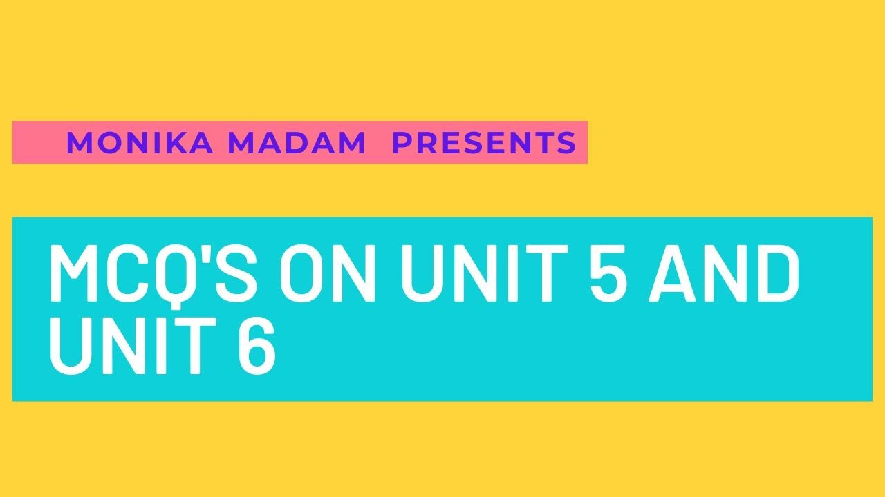 MCQ'S ON PPT (UNIT 5) AND NETWORKING (UNIT 6)