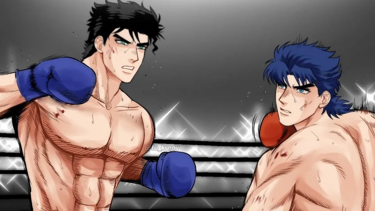 JoJo Comic Dub Jotaro vs Jonathan