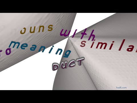duct - 11 nouns with the meaning of duct (sentence examples)